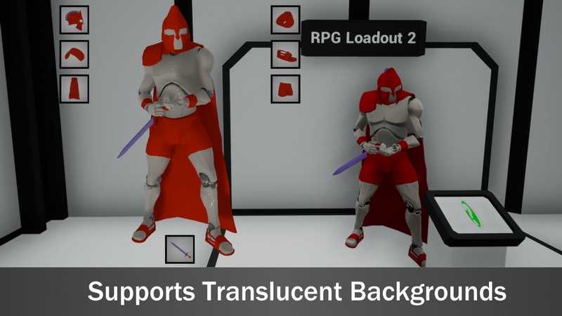 Desire FX 3d models | Actor Portrait – Animated 3D Widget – Unreal Engine