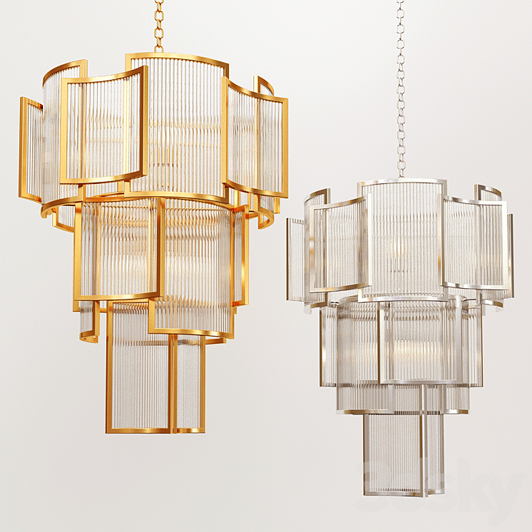 Desire FX 3d models | Chandelier Jet Set – 3D Model