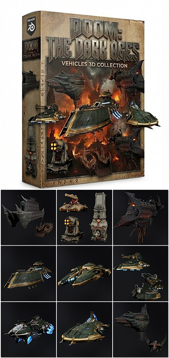 Desire FX 3d models | Doom The Dark Ages – Vehicles