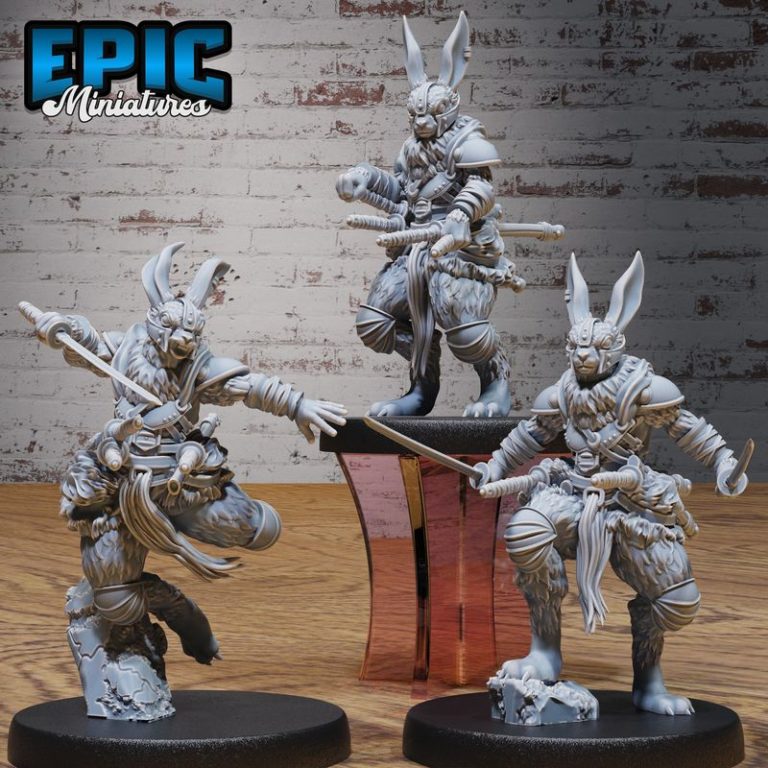 Desire FX 3d models | Epic Miniatures – Easter Surprise Set – Rabbit ...
