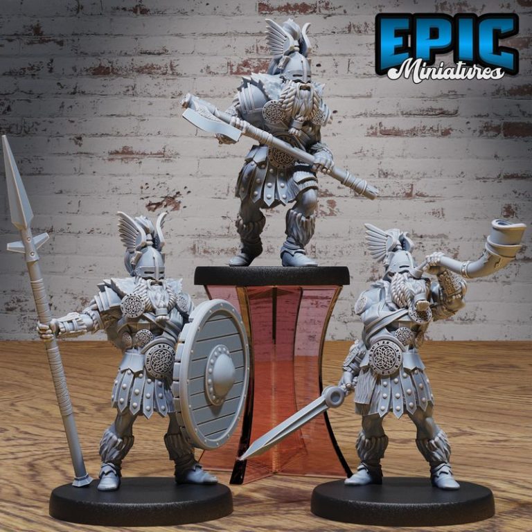 Desire FX 3d models | Epic Miniatures – Viking Age Set – Norse ...