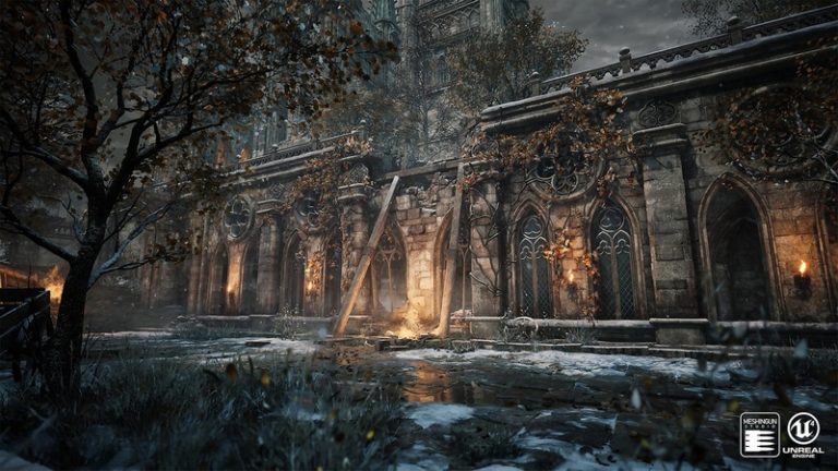Desire FX 3d models | Gothic Exterior Megapack – Unreal Engine