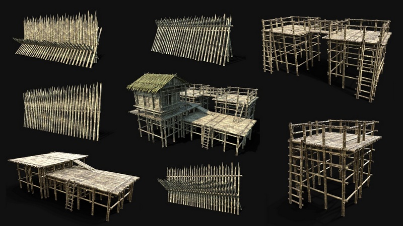 Desire FX 3d models | Jungle Constructions Megabundle – Unreal Engine