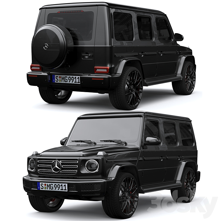 Desire FX 3d models | Mercedes-Benz G-Class G63 – 3D Model