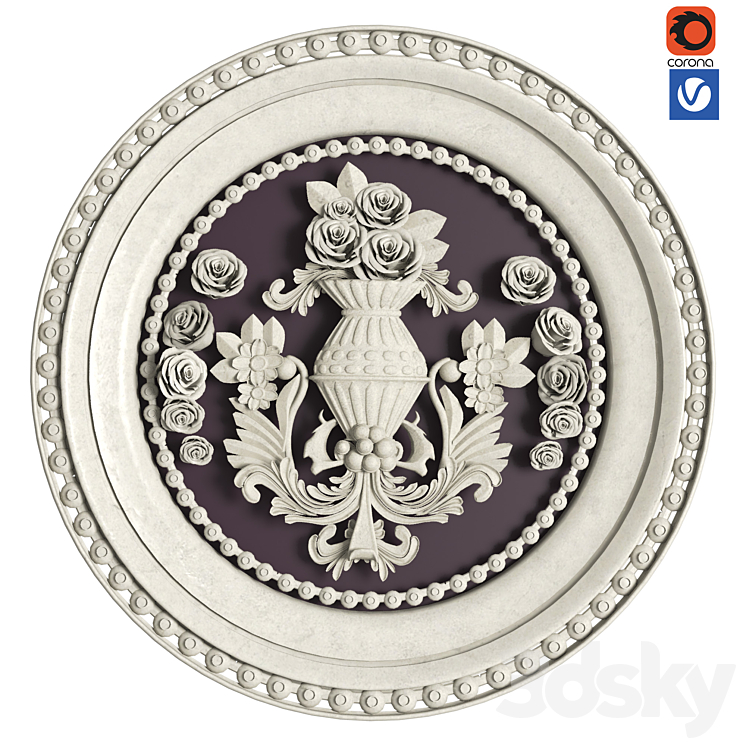 Desire FX 3d models | Plaster flower – 3D Model