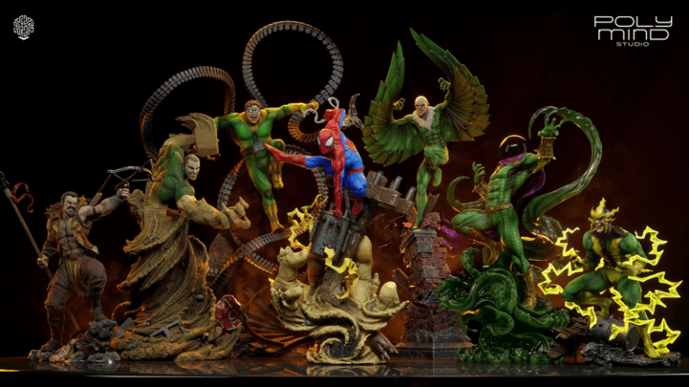 Desire FX 3d models | PolyMind Studio – Welcome Pack – Spider-Man vs ...