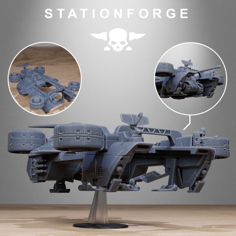 Desire FX 3d models | Station Forge – FreeGuard Skycrane – 3D Print Model