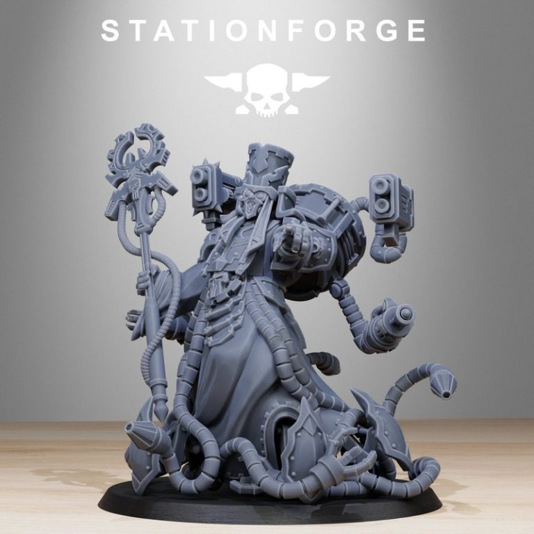 Desire FX 3d models | Station Forge – Scavenger Chaplain – 3D Print Model