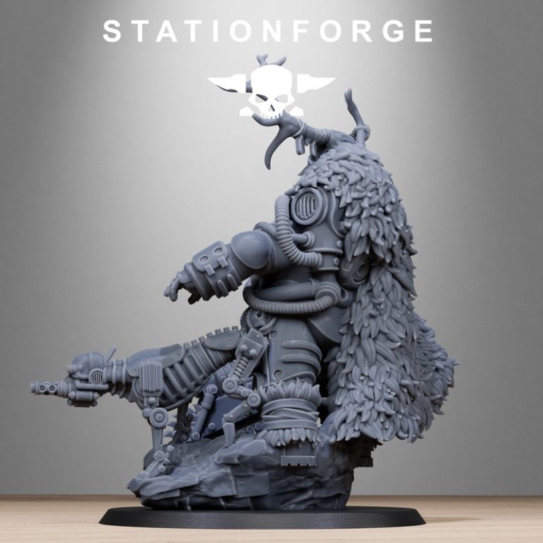 Desire FX 3d models | Station Forge – Techno Savage Druid – 3D Print Model