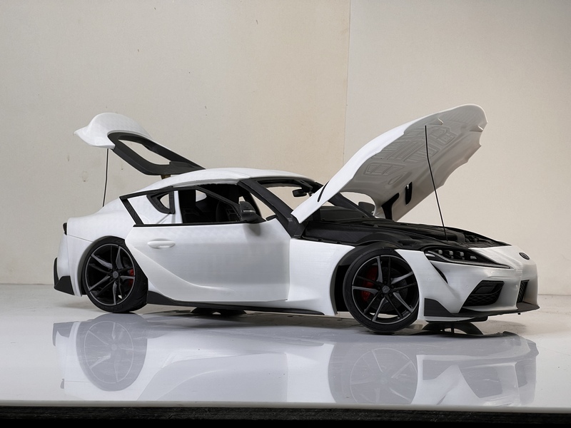Desire FX 3d models | Toyota GR Supra Scale Model Full KIT – 3D Print Model