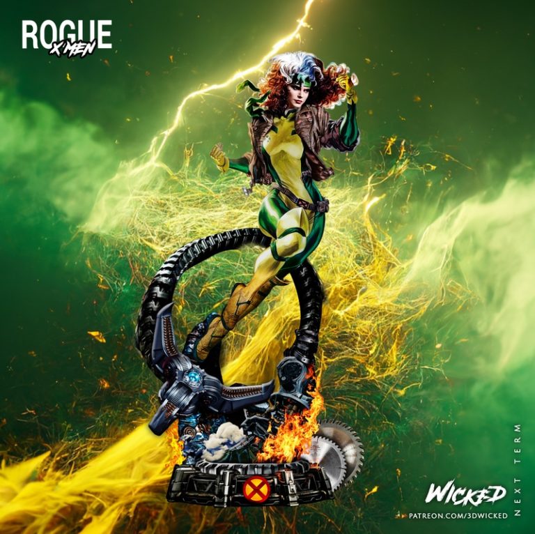 Desire FX 3d models | WICKED – Rogue Statue – 3D Print Model