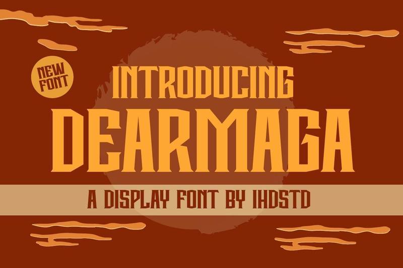 Desire FX 3d models | Dearmaga a Display Font Y4XF762