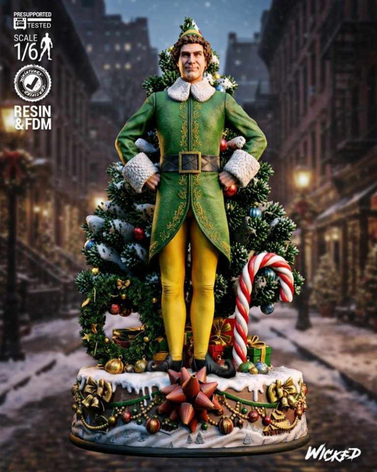 Desire FX 3d models | Wicked – Elf Sculpture – 3D Print Model STL