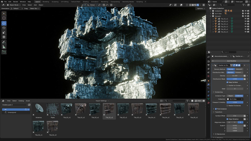 Desire FX 3d models | Sci-Fi Greeble Pack 2 – January 2026 Update