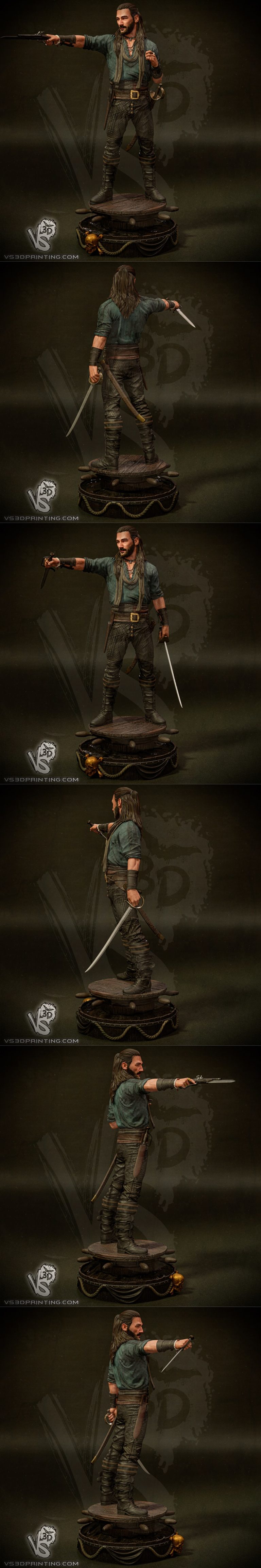Desire FX 3d models | VS3D – Charles Vane – 3D Print Model STL