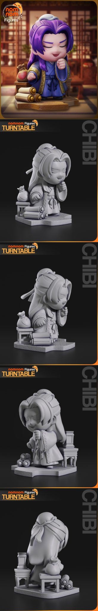 Desire FX 3d models | Nomnom Figures – Chibi Jinshi – The Apothecary ...