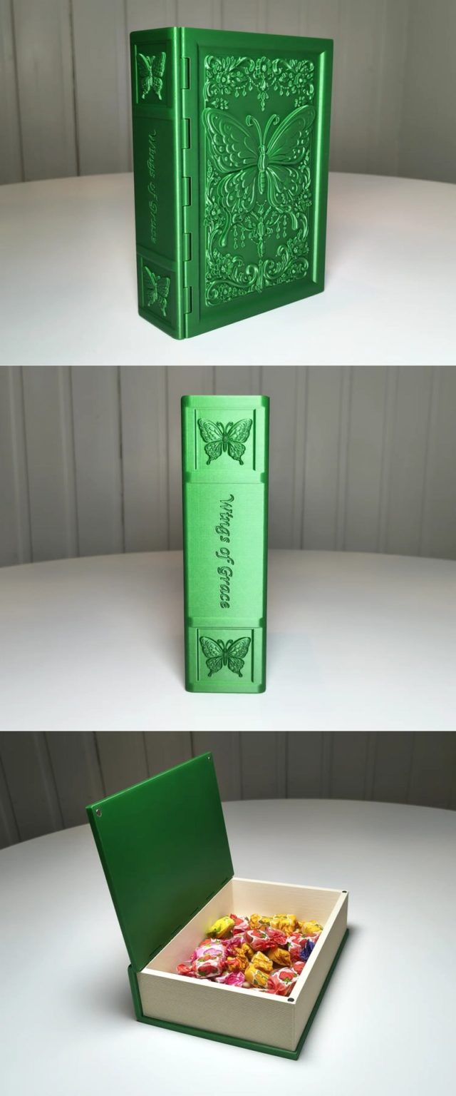 Desire FX 3d models | Secret Storage Book – Butterflies – 3D Print ...