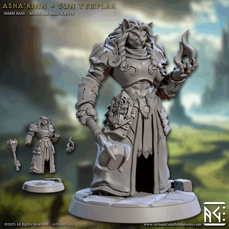 Desire FX 3d models | Artisan Guild – Solarmane Rakshakin Complete Set ...