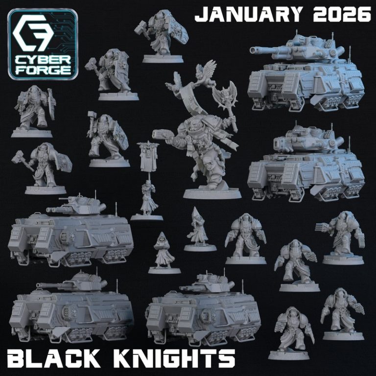 Desire FX 3d models | Cyber Forge Miniatures – January 2026 – Light ...