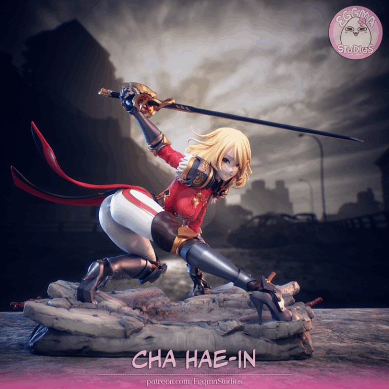 Desire FX 3d models | Eggma Studios – Solo Leveling – Cha Hae-In – 3D ...