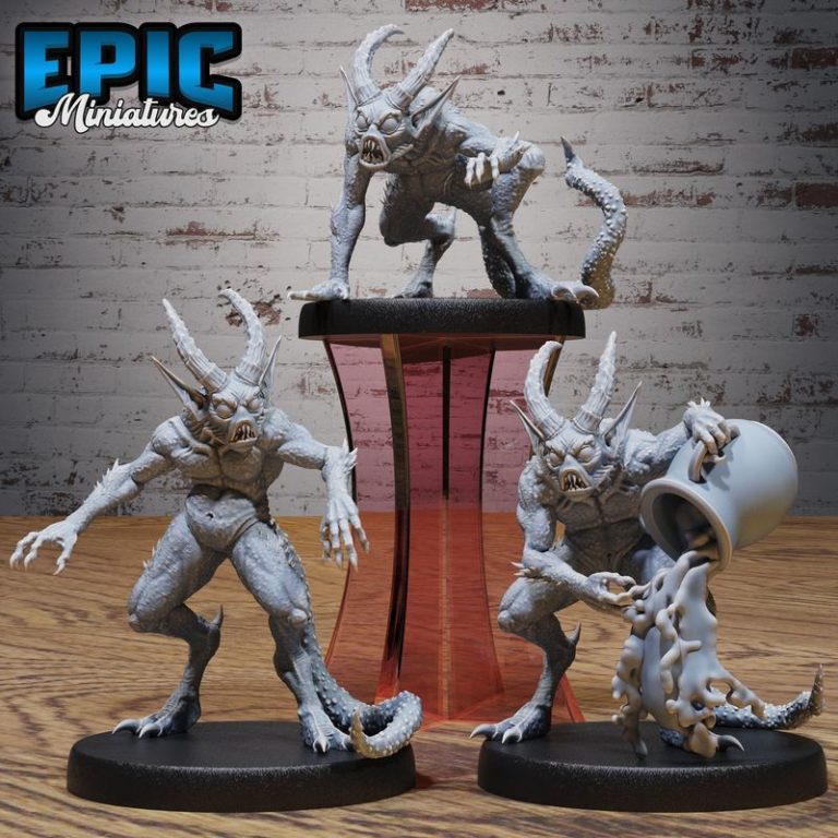 Desire FX 3d models | Epic Miniatures – Demons of Torment Set – Abyss ...