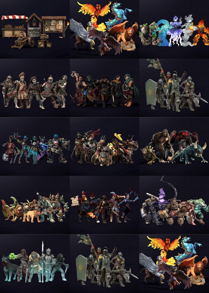 Desire FX 3d models | Hero Forge Pack – 3D Print Model