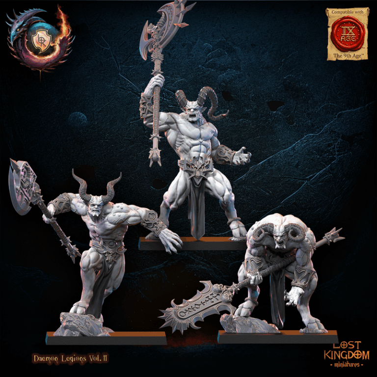 Desire FX 3d models | Lost Kingdom Miniatures – Demon Legions Vol. II ...