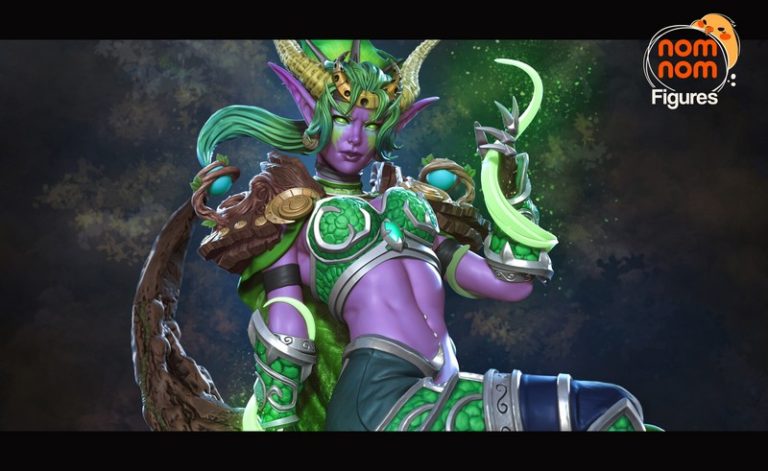 Desire FX 3d models | NomNom Figures – Ysera – World of Warcraft – 3D ...