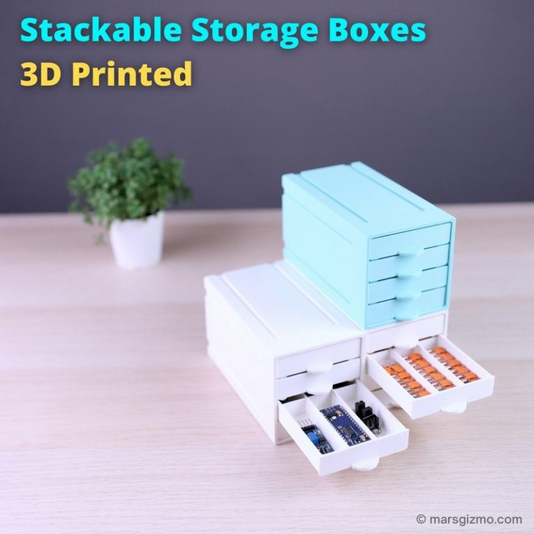 Desire FX 3d models | Various Stackable Storage Boxes – 3D Print Model