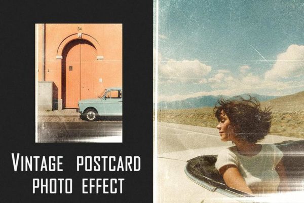 Desire FX 3d models | Vintage Postcard photo effect DZ6KNBE