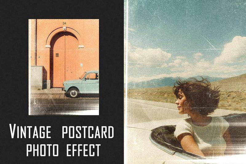 Desire FX 3d models | Vintage Postcard photo effect DZ6KNBE