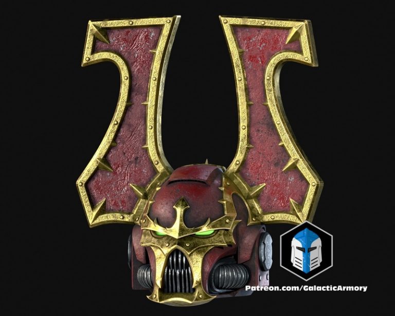 Desire FX 3d models | Galactic Armory – Space Marine 2 – Chaos Helmet ...