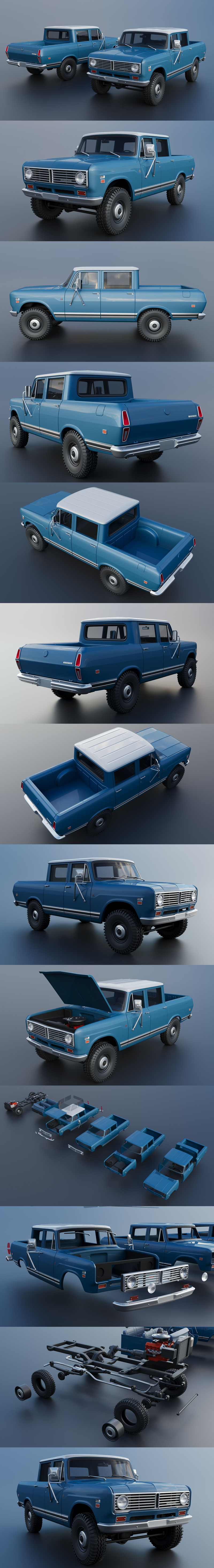 Desire FX 3d models | International Wagonmaster 1973 – 3D Print Model