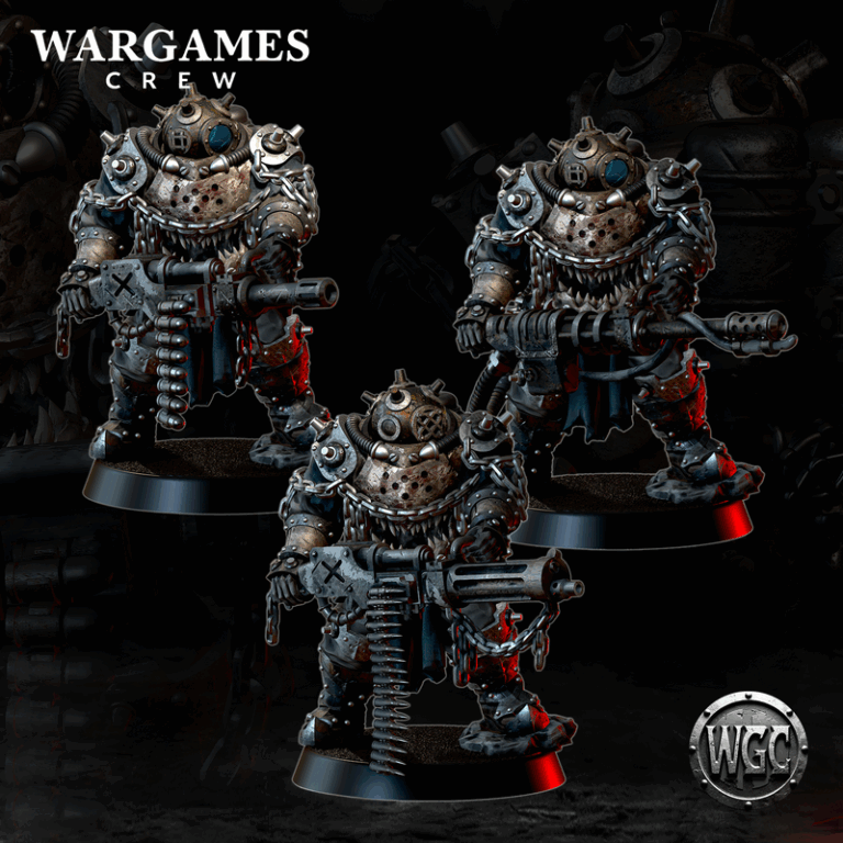 Desire FX 3d models | Wargames Crew – Abyssal Iron Gorger (Shooting ...