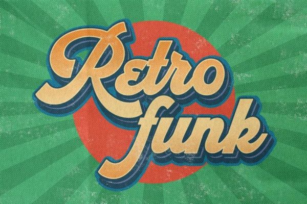 Desire FX 3d models | Retro Funk Retro Vintage Text Effect PXG8C7M