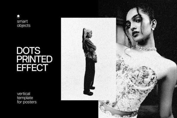 Desire FX 3d models | Dots Print Poster Photo Effect Q849NRV