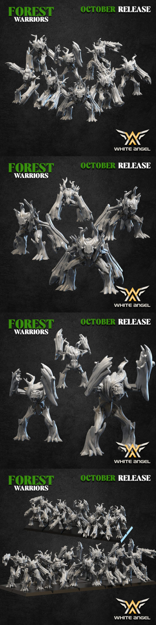 Desire FX 3d models | White Angel Miniatures – Forest Warriors – Forest ...